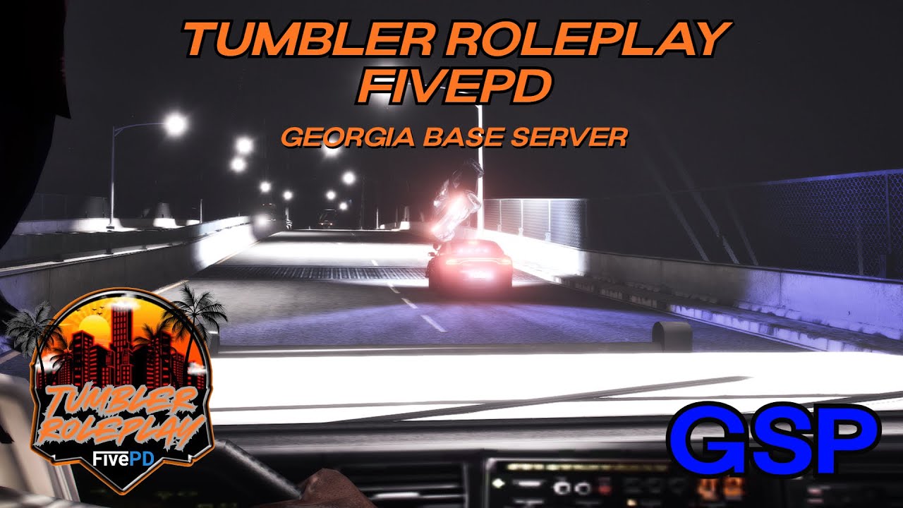 Georgia State Police vehicle pursuits (Tumbler Roleplay FivePD) - YouTube