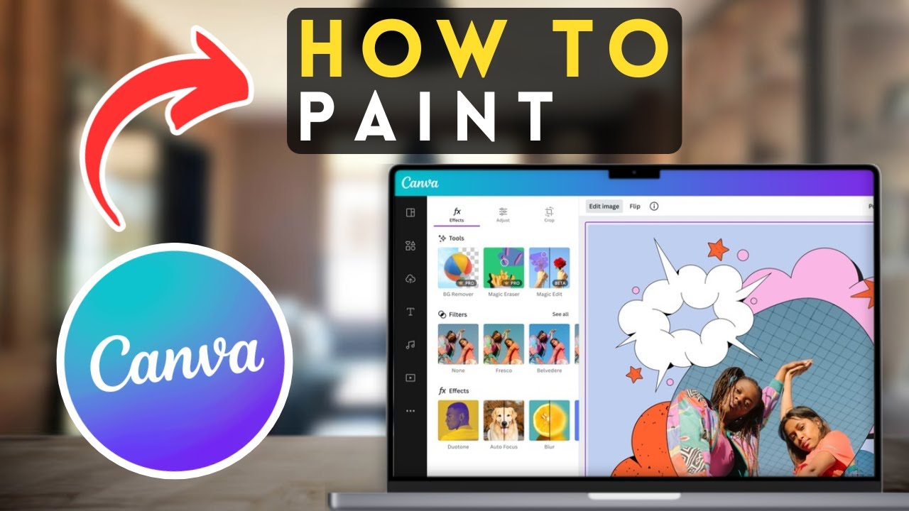 How to Paint in Canva | Canva Tutorial (2025) - YouTube