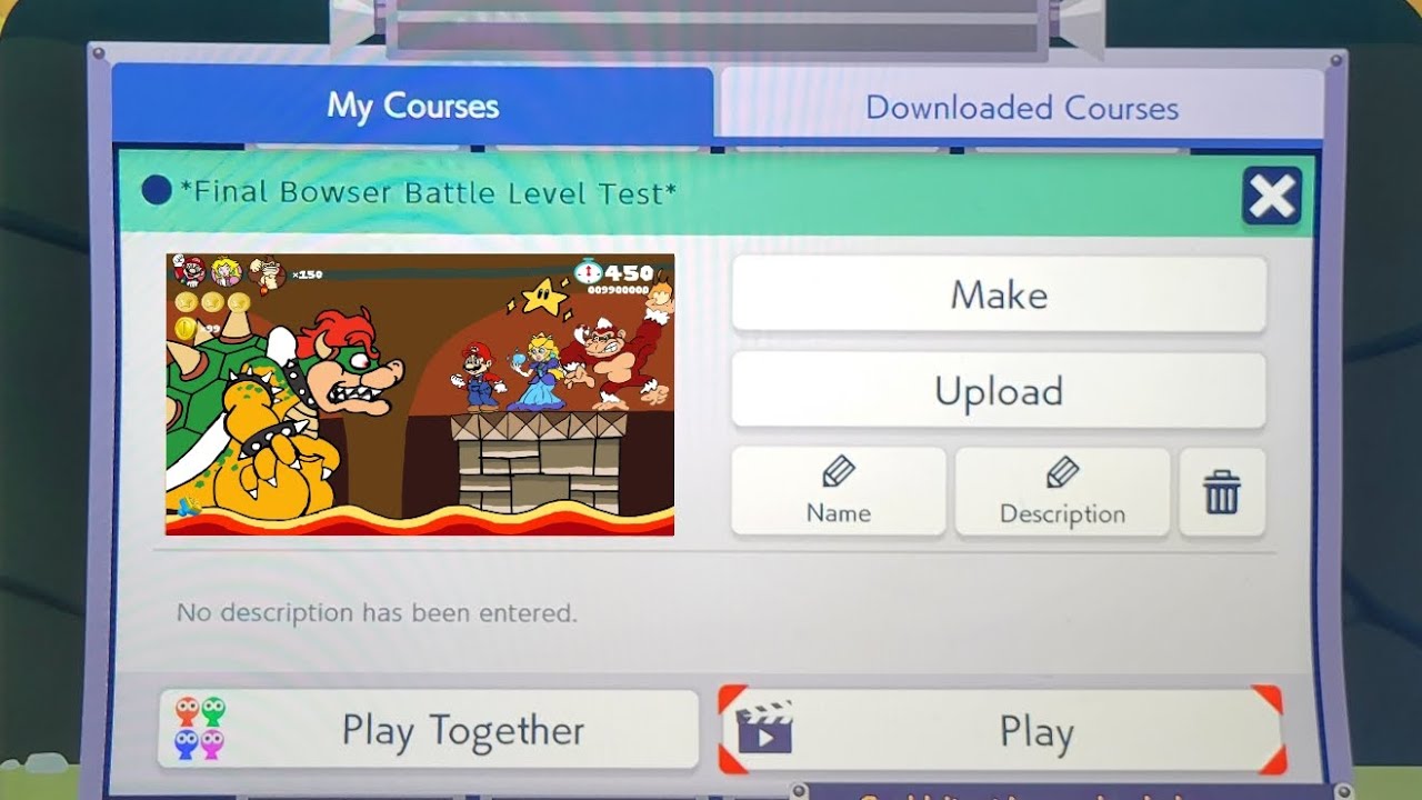 Super Mario Maker 2 (Custom Levels/Worlds) Episode 5: Final Bowser ...