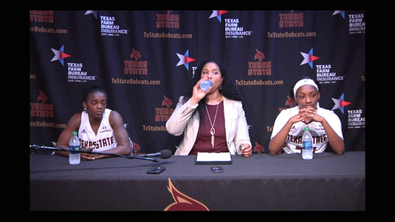 Texas State WBB Presser - March 5 - YouTube