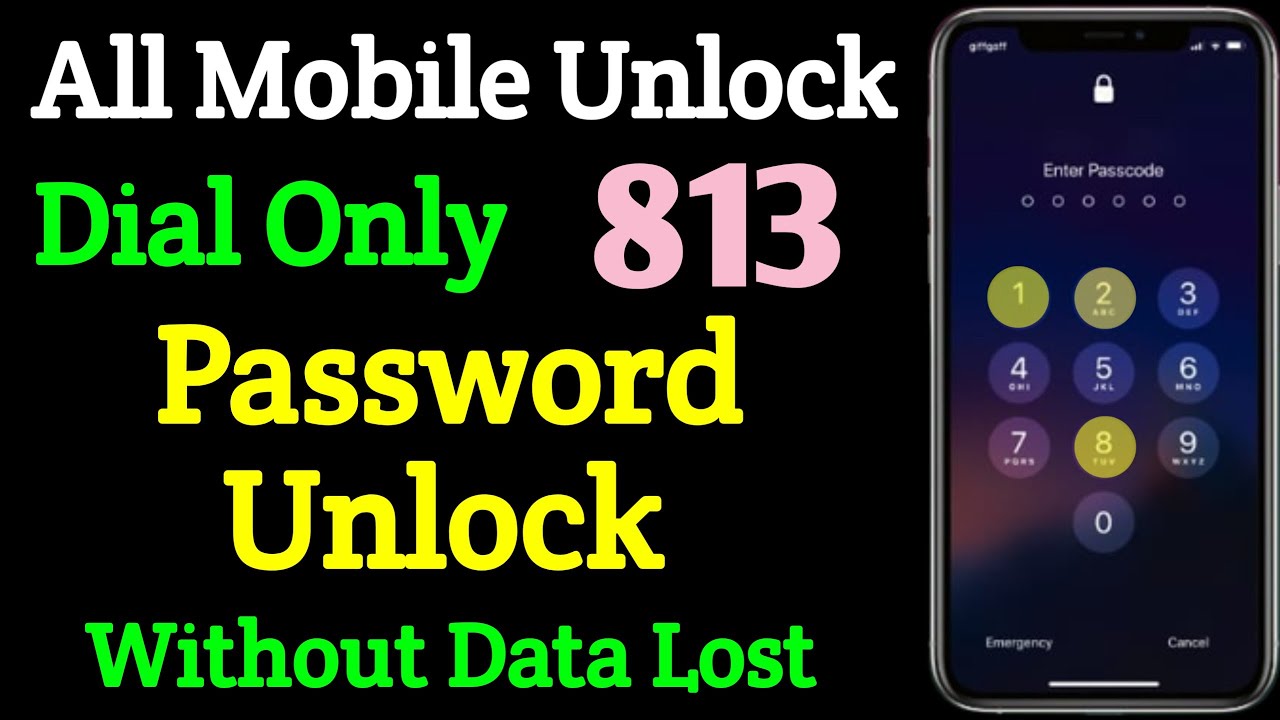 Unlock Password Lock Any Mobile Phone Android unlock forgot Screenlock ...