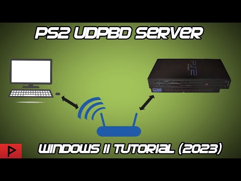 PS2 UDPBD Server Windows Tutorial - Better than SMB? (English, 2023)