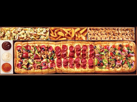 Vlog - 4, One meter pizza for weekend blast... - YouTube