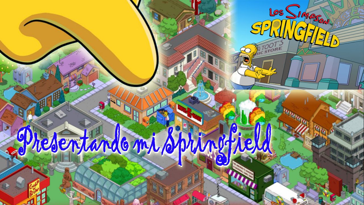 Los Simpson - Springfield "Nivel 48 - Presentación de mi ciudad" por ...