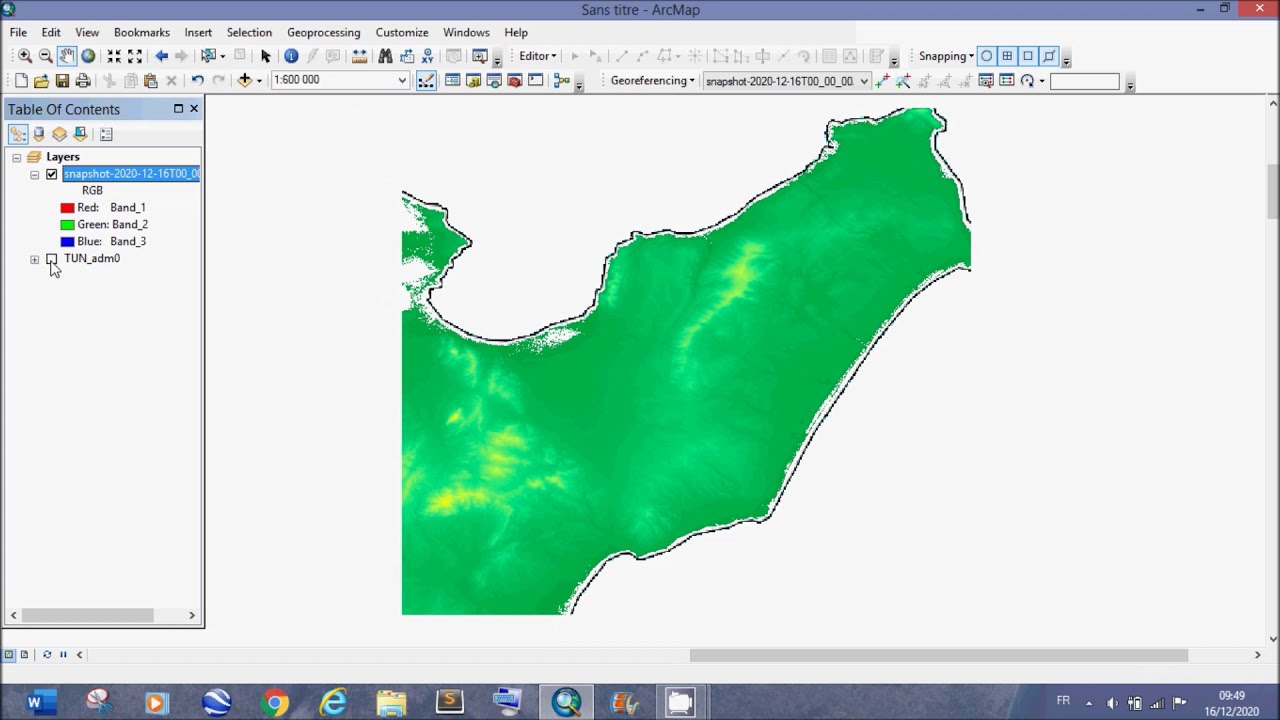 Download ASTER Digital Elevation Model (DEM/MNT) For free - YouTube