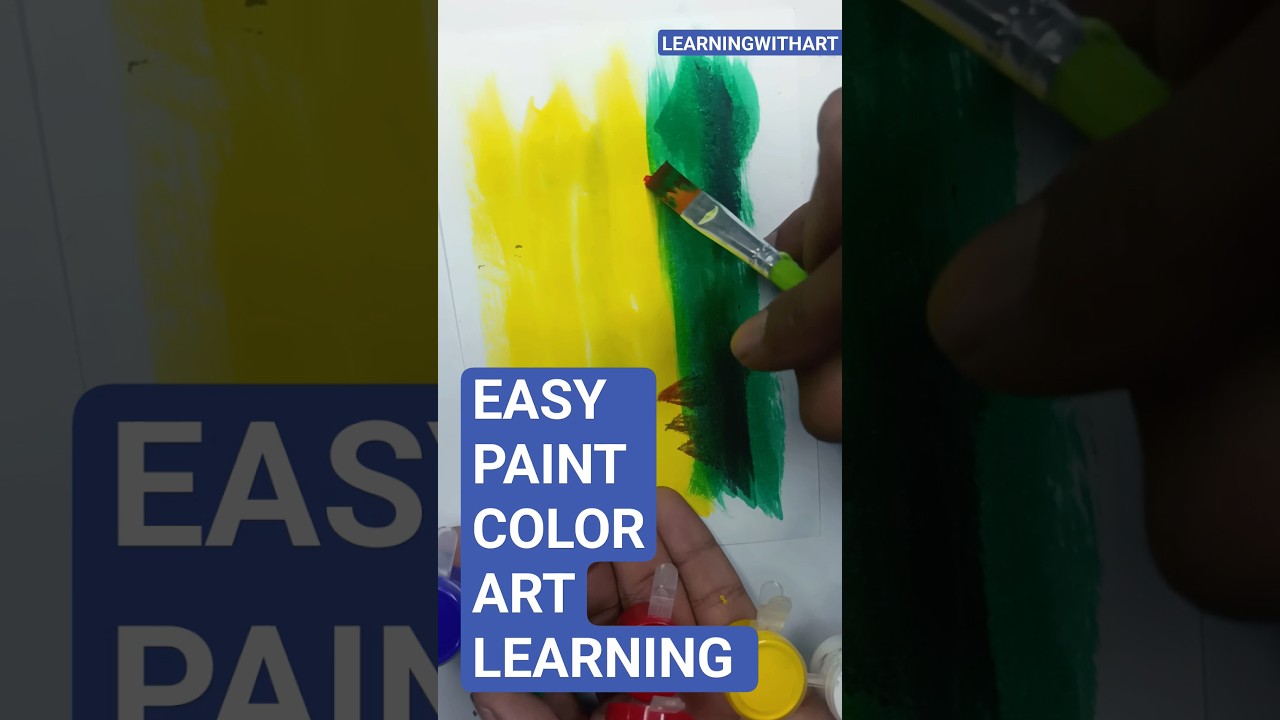 easy water color mixing and draw painting #art #painting # ...
