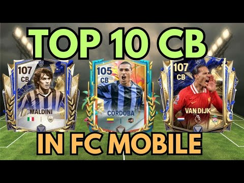 TOP 10 CB IN FC MOBILE 25||BEST BUDGET CB FC MOBILE 25|best cb in fc ...