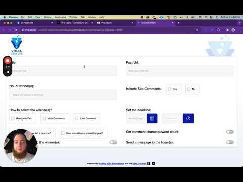 Facebook Automation Software | Setting Up Viral Leads - YouTube