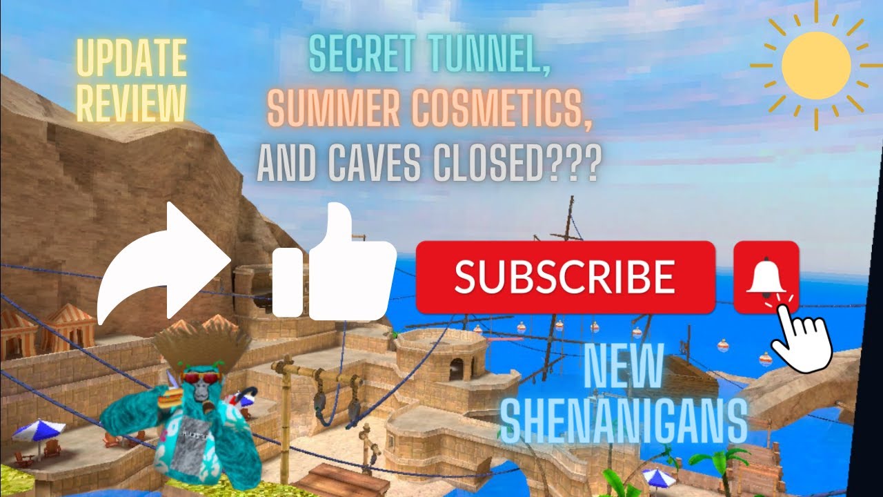 Secret Tunnel Opened?? Summer Cosmetics, and Caves Blocked Off! | New ...