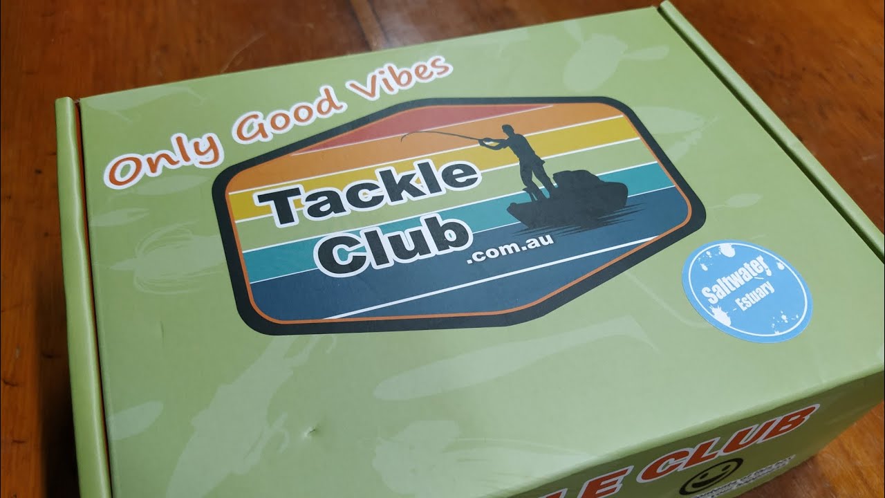 Tackle Club November 2022 Saltwater estuary unboxing - YouTube