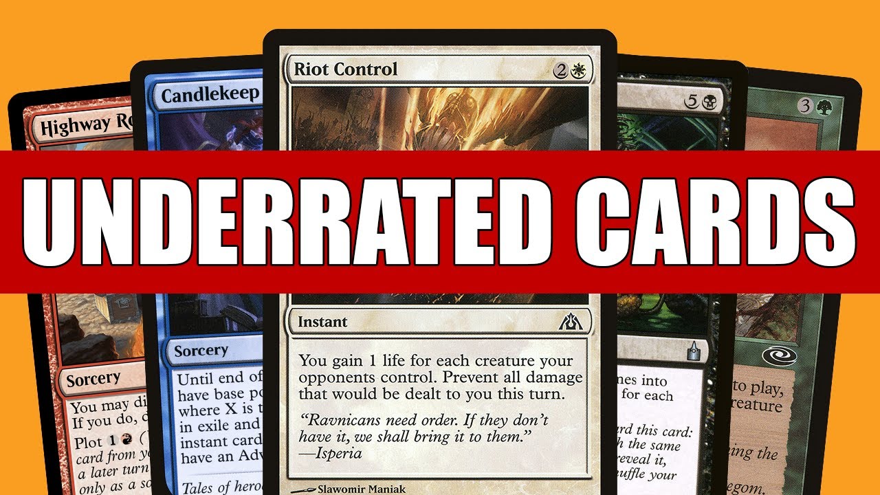 TOP 5 UNDERRATED CARDS in Commander | October 2024 - YouTube
