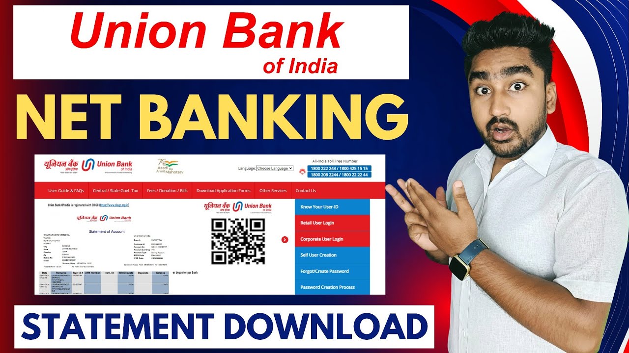 Union Bank Net Banking Statement Download | Union Bank Net Banking se ...