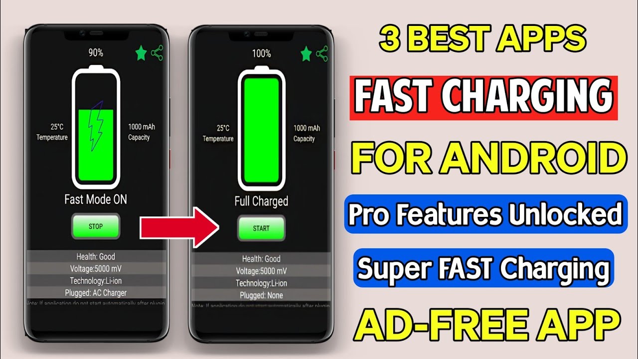 3 Best Fast Charging App For Android 2025 - YouTube