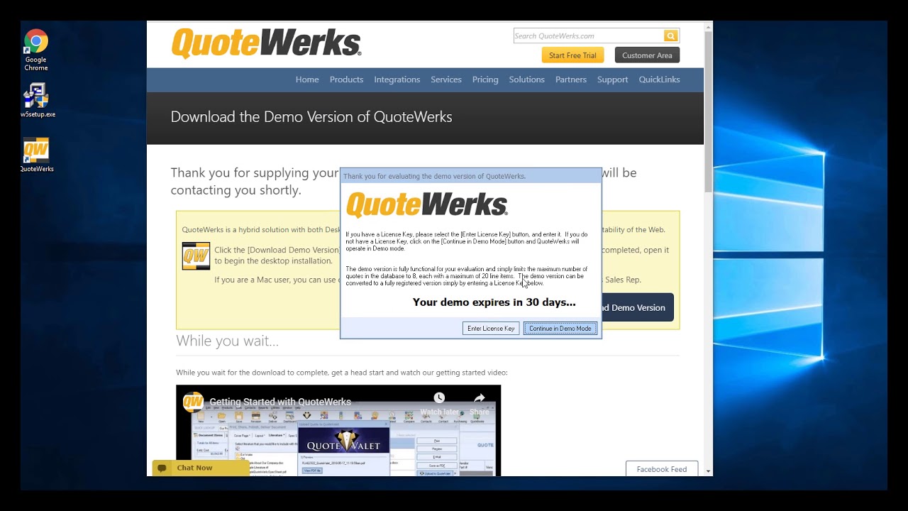 Installing QuoteWerks for First Time - YouTube