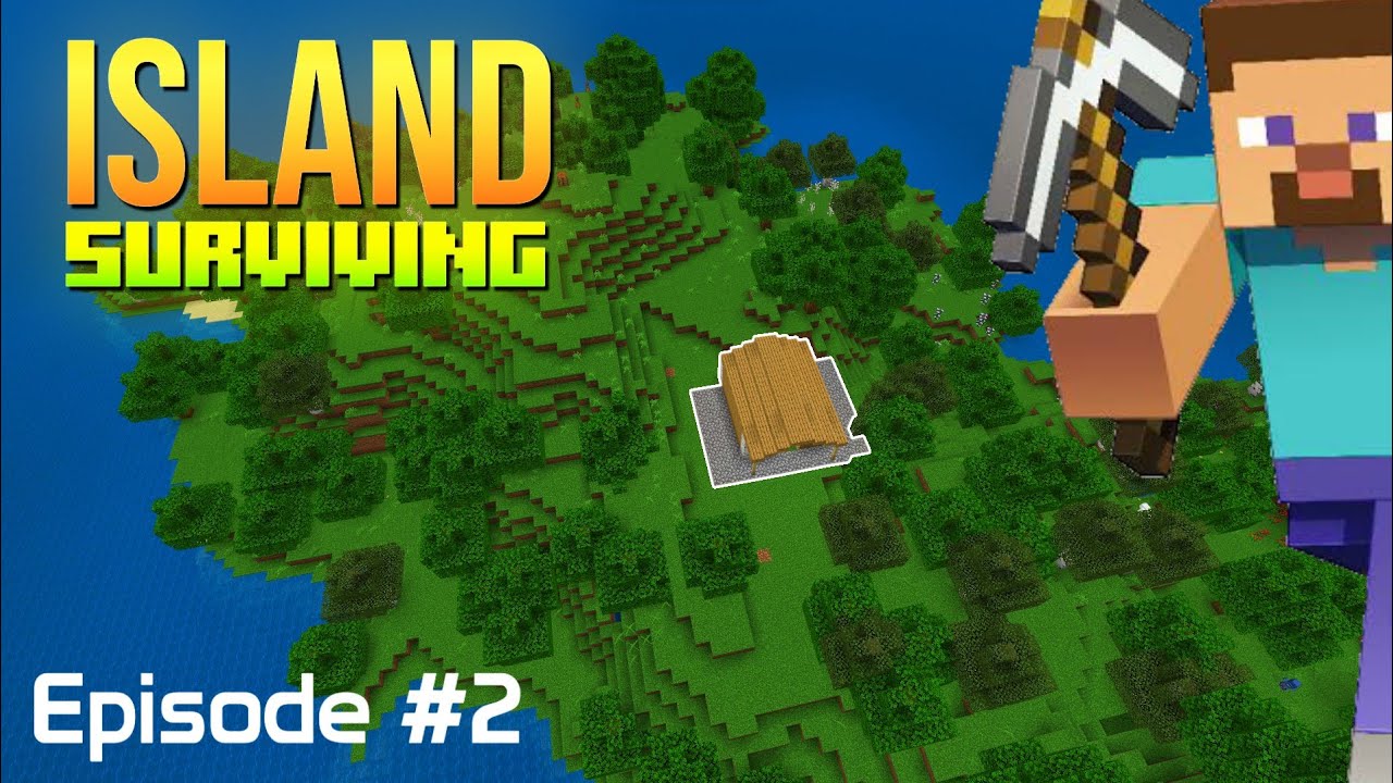 Building Farm Land On Island In Minecraft | HARD MODE - YouTube