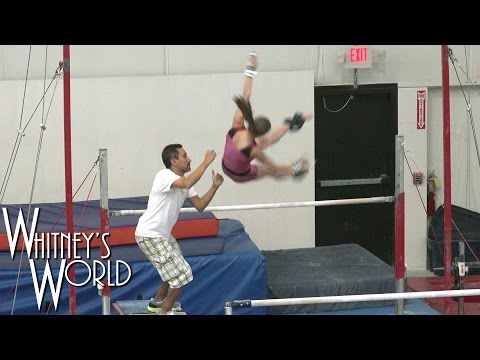 Uneven Bars Workout Catching Giengers | Whitney Bjerken