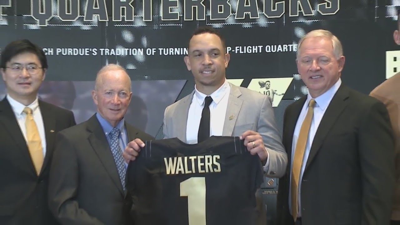 Ryan Walters introduced as Purdue football head coach - YouTube