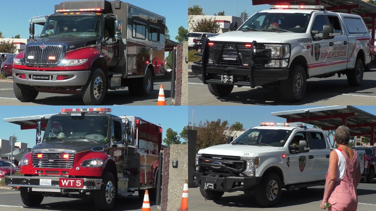 *RARE* Contra Costa County Fire Protection Dist. Crew 12, Water Tender ...