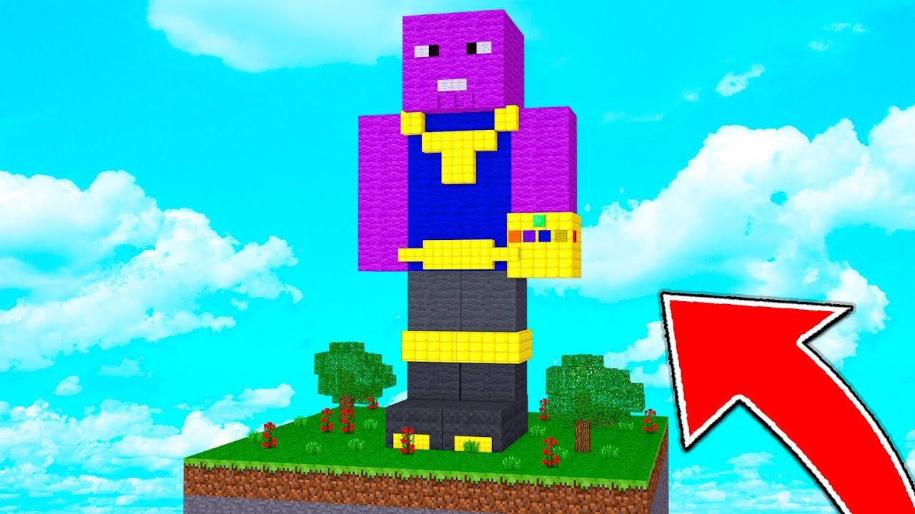 SURVIVING ON GIANT THANOS IN MINECRAFT! (WITH MOOSECRAFT) | Episode 3 ...
