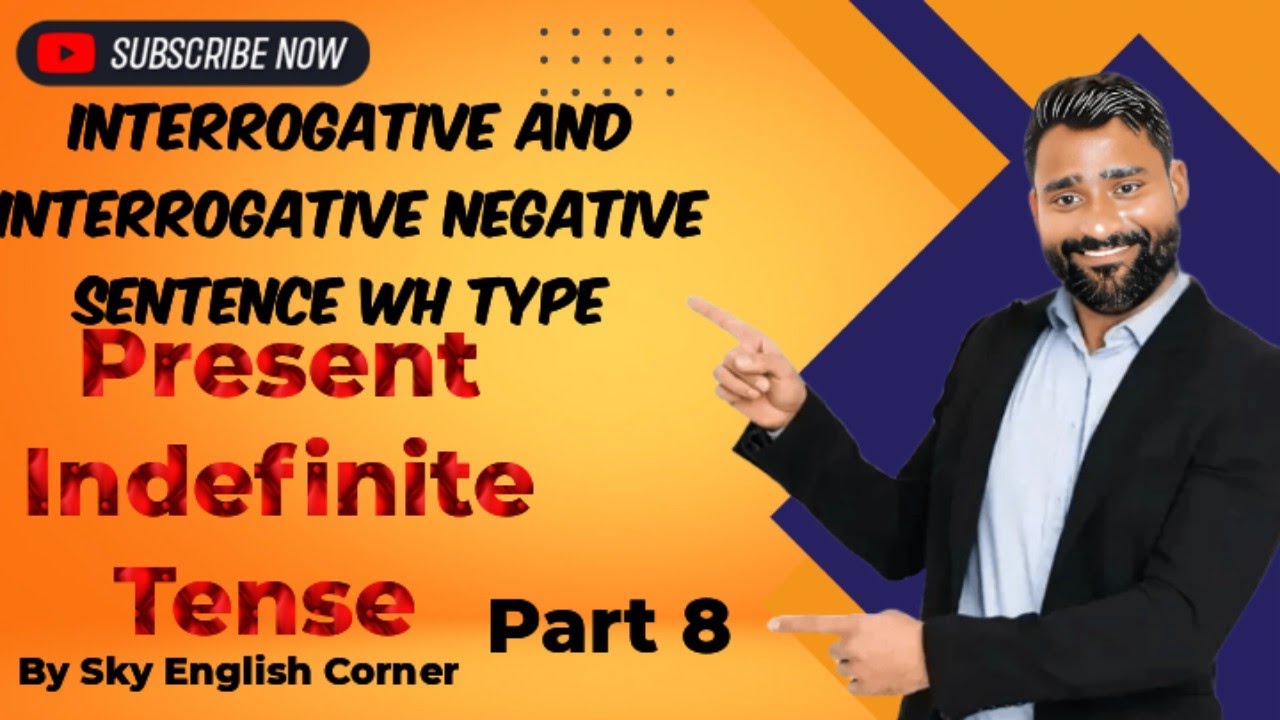 interrogative and interrogative negative 'wh' type - YouTube