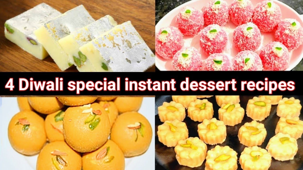 Diwali recipe ideas | Diwali special mithai | Easy Diwali dessert ...