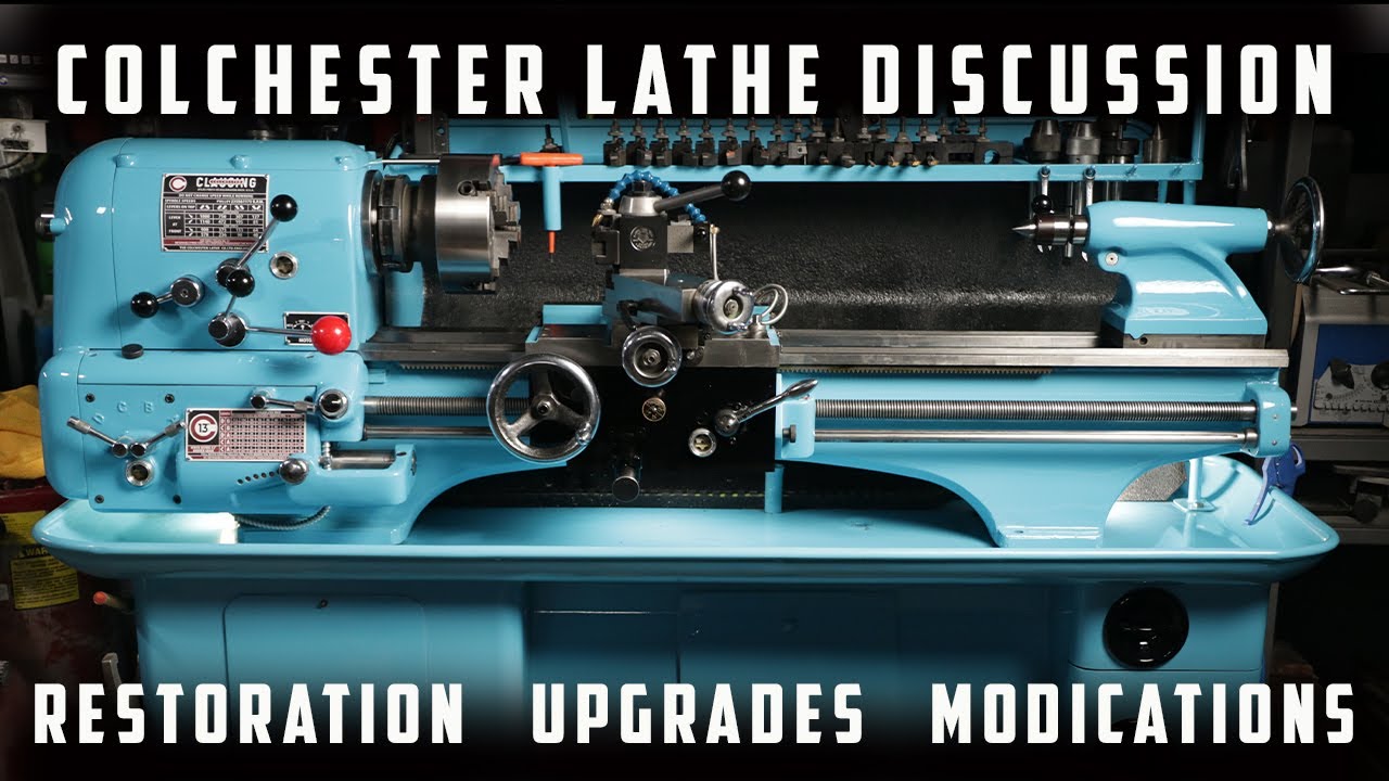 METAL LATHE (Restoration, Upgrades, Modifications) - YouTube