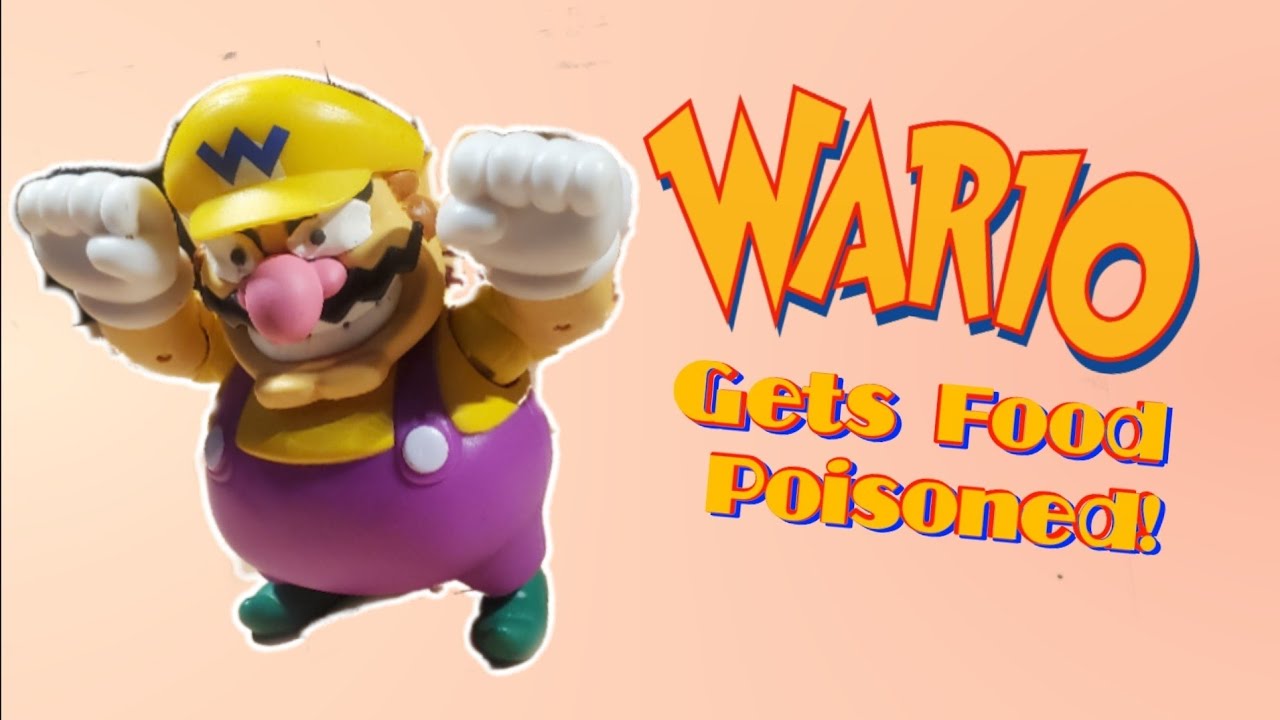 Wario Gets Food Poisoned? (Mario Stop Motion) - YouTube