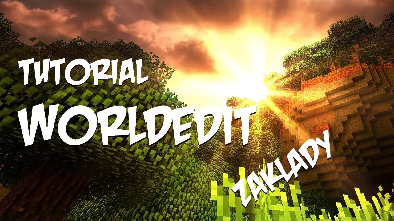 WorldEdit Tutoriál - Základy - YouTube