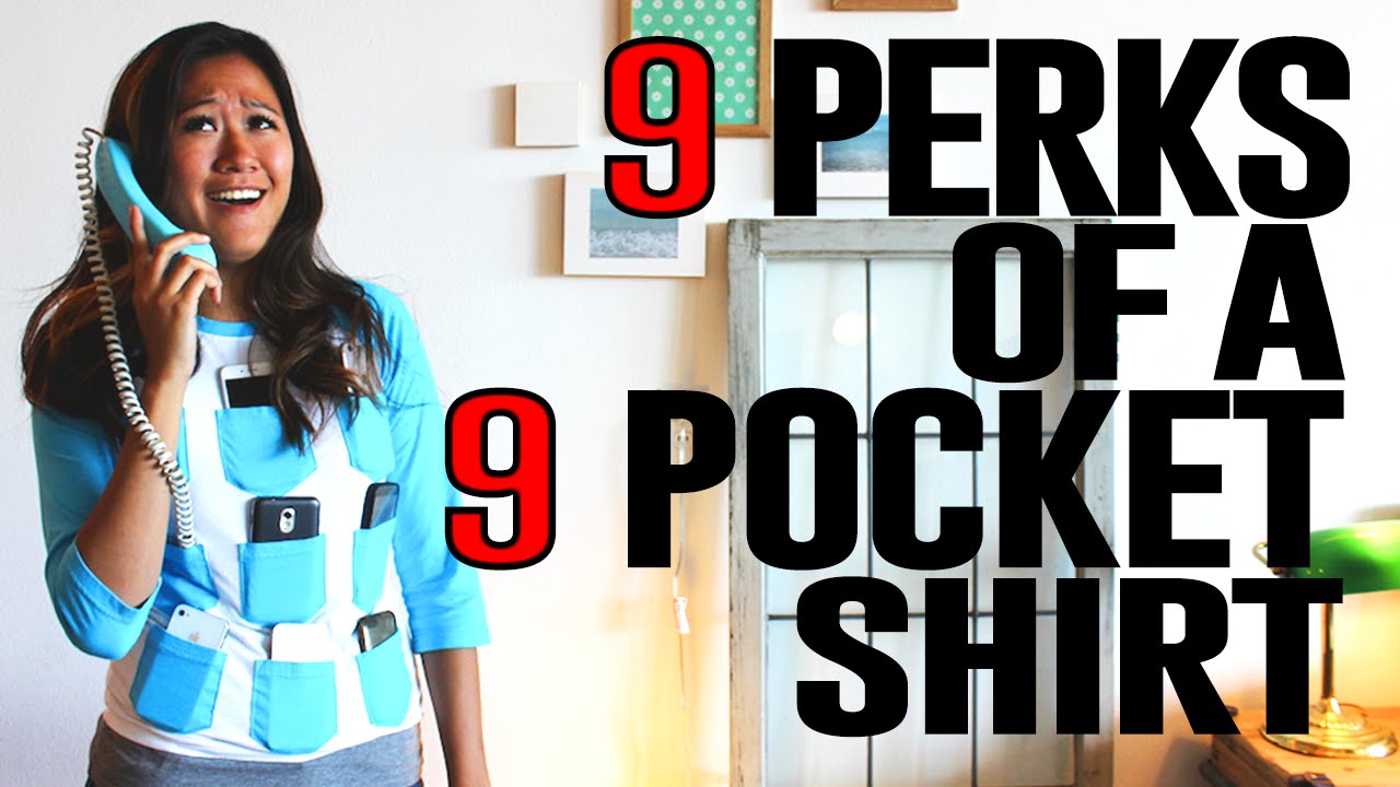9 Perks of a 9 Pocket Shirt - YouTube