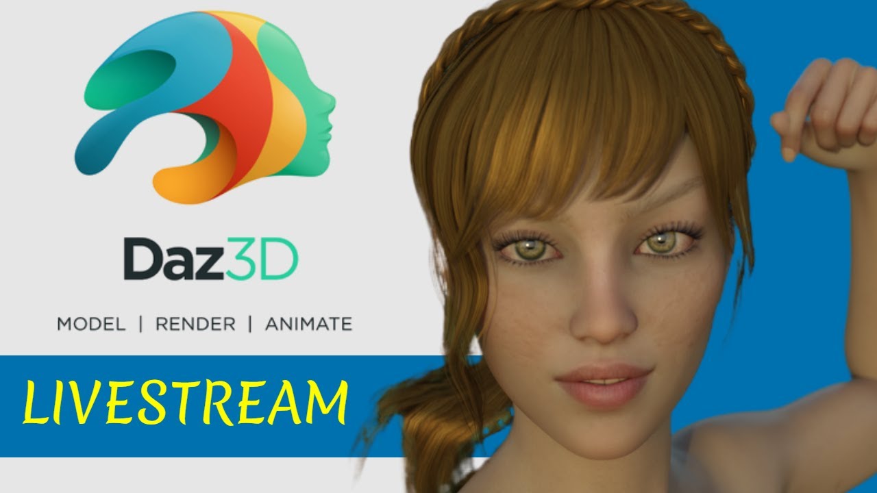 Daz Studio LiveStream--Let's Make a Game - YouTube