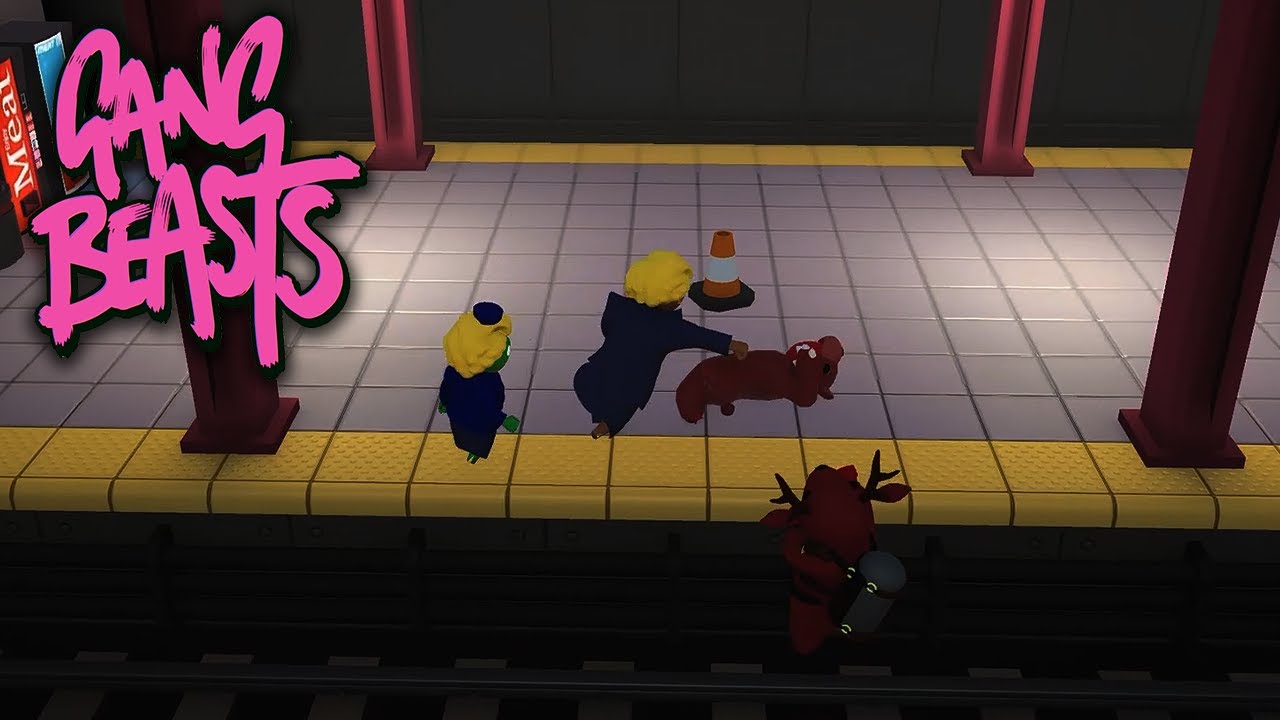 THE MOST CHAOTIC GAME OF GANG BEASTS |Gang Beasts| - YouTube