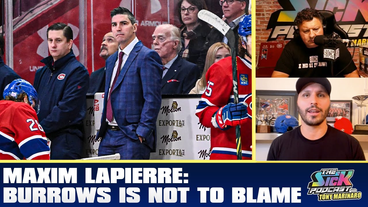Maxim Lapierre: Alex Burrows Is NOT To Blame | The Sick Podcast with ...