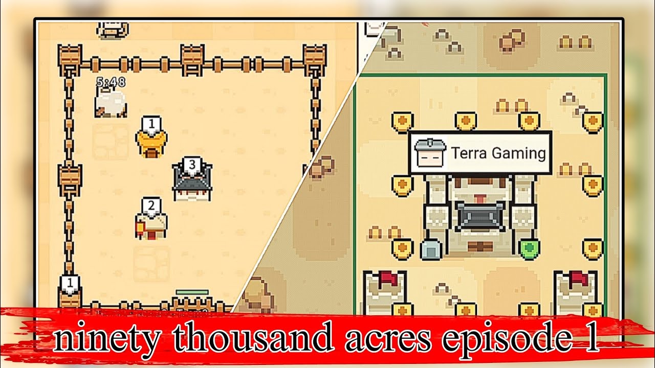 ninety thousand acres - this game is so GOOD! - Episode 1 | TerraDon # ...