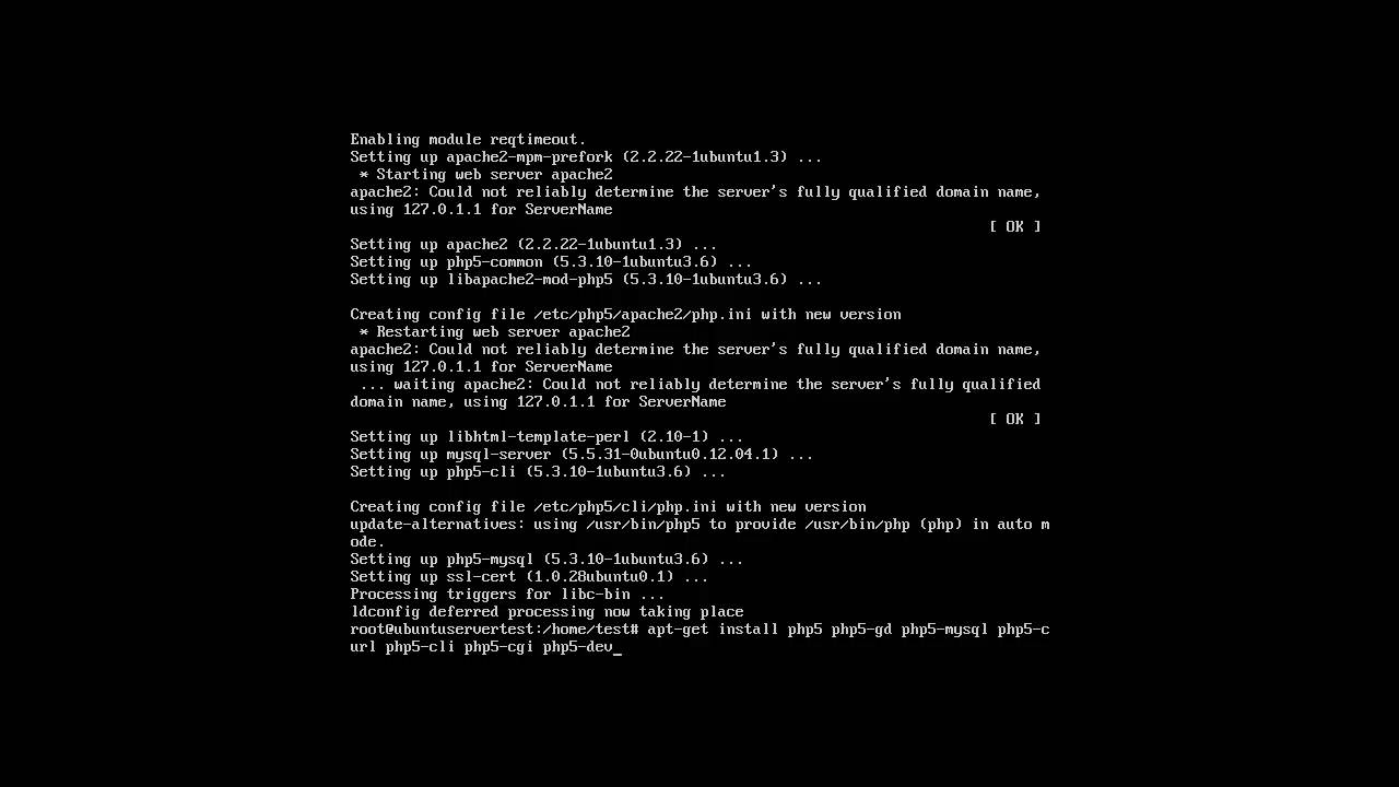 Ubuntu Server Installing Apache2 Webserver With Mysql And Php 4085