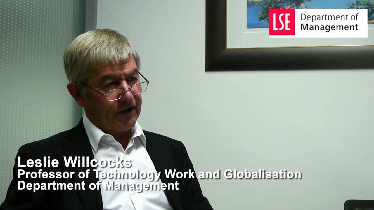 Prof Willcocks on the future of work: Part 6 - YouTube