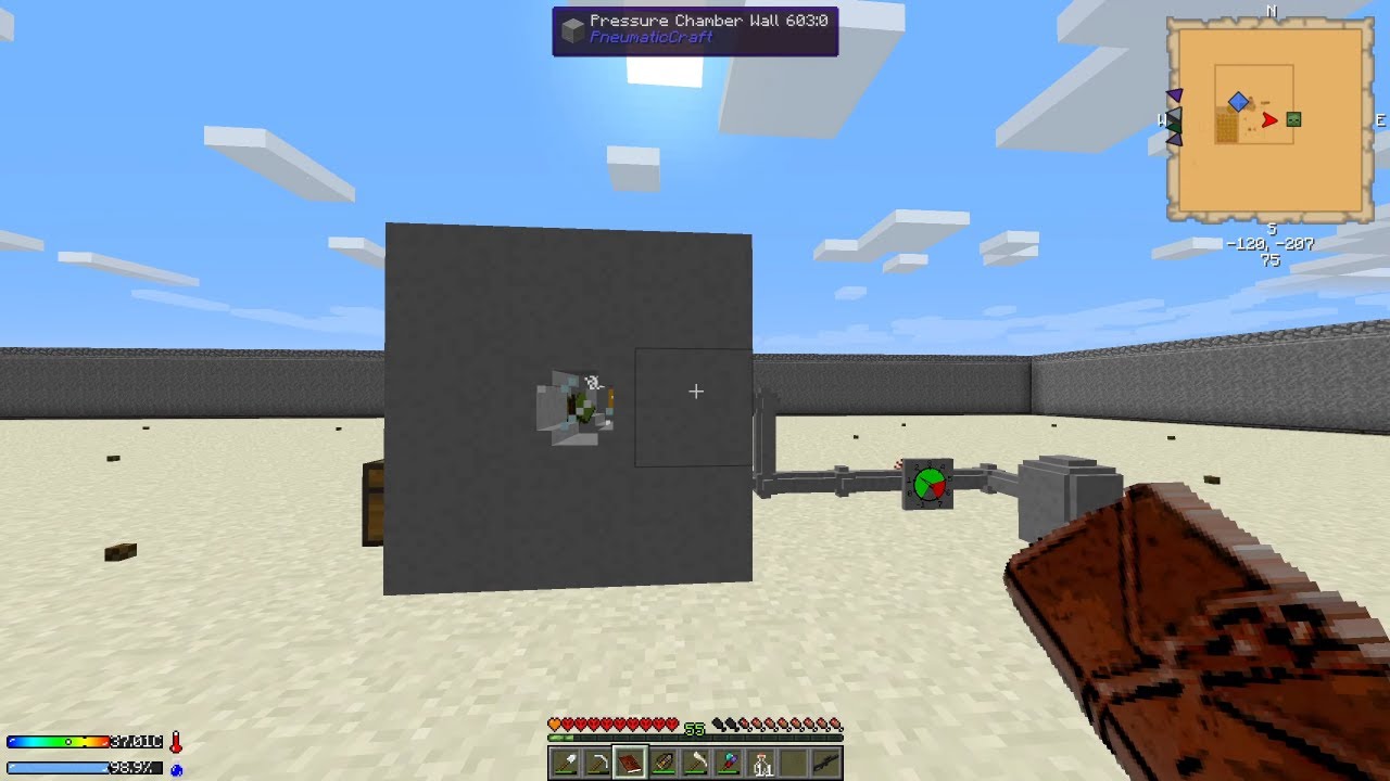 Minecraft - Crash Landing Part 6: PneumaticCraft Introduction - YouTube