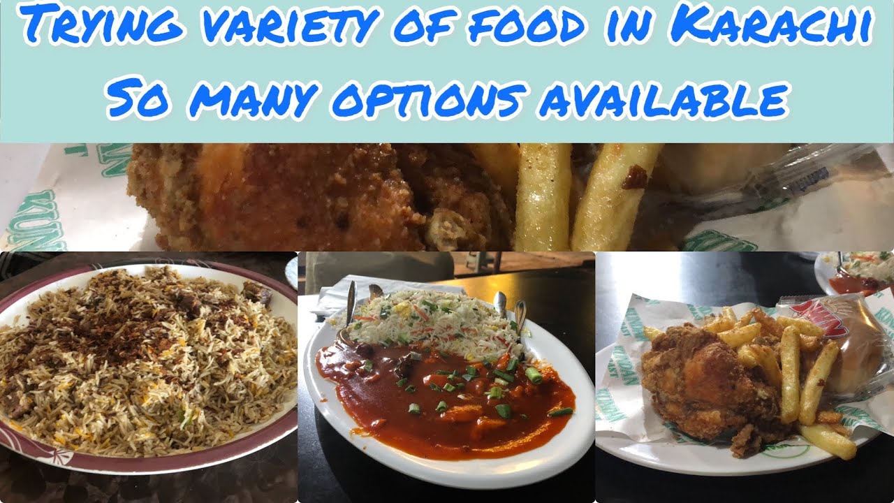 Karachi Food - Lots of options available | Kundan Broast | Trying ...