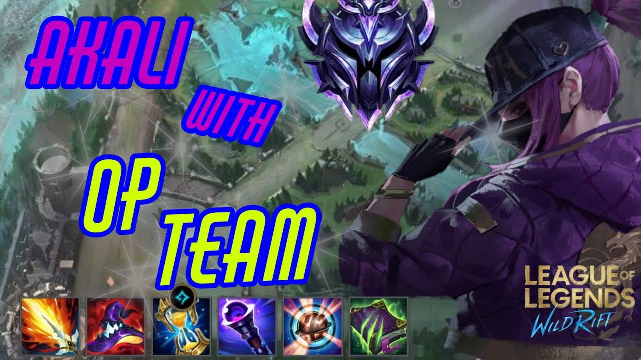 Akali Wild Rift | Like a REAL Team - Zeironn - YouTube
