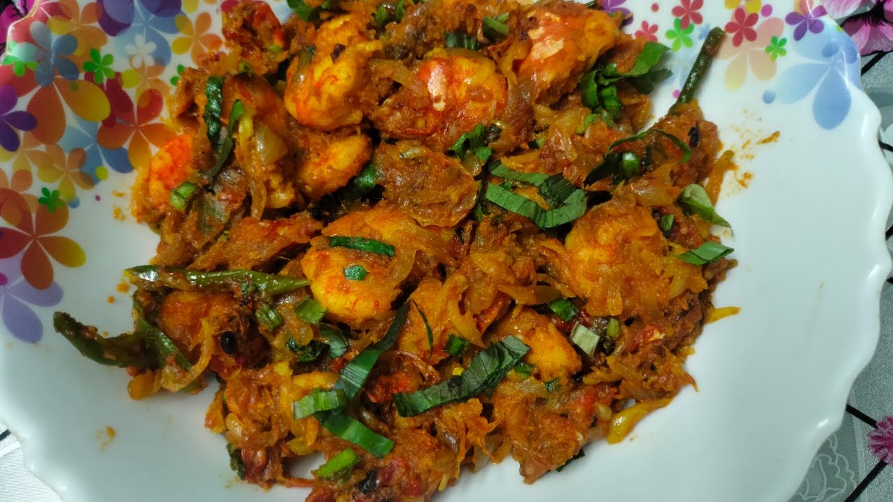 চিংড়ি মাছ ভুনা||chingri Mac buna recipe||Panna rosaigor - YouTube