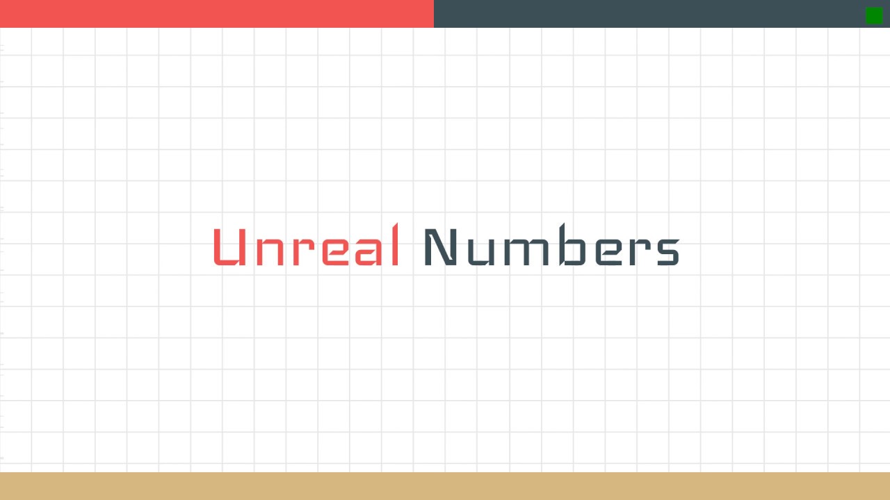 Unreal Numbers - YouTube