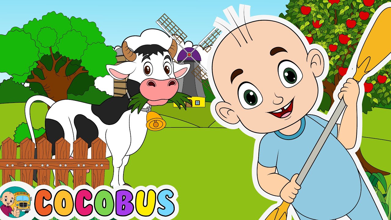 Row Row Row Your Boat + Old MacDonald Had A Farm Nursery Rhymes & Kids ...