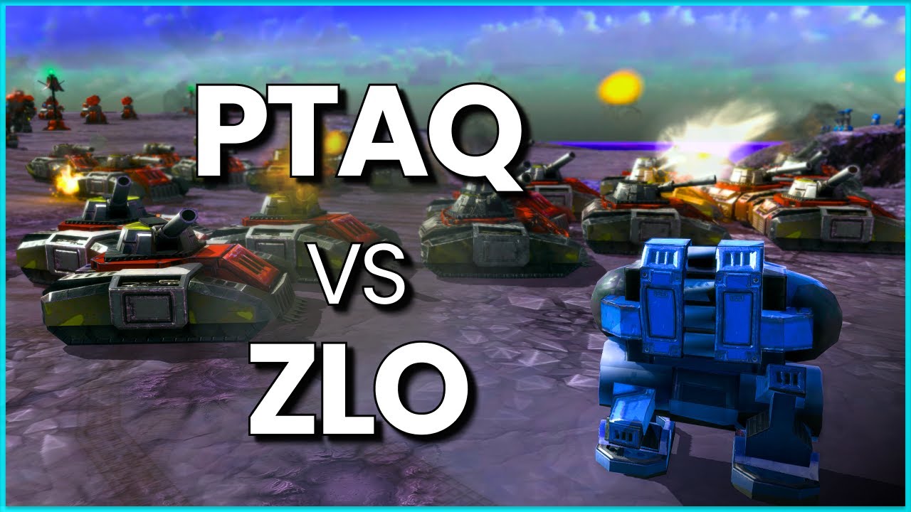 Ptaq vs ZLO 1v1 - Beyond All Reason PVP Cast - YouTube