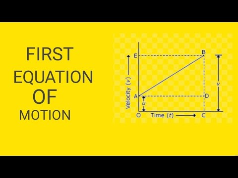 FIRST EQUATION OF MOTION| @TheKingdomoftoppers - YouTube