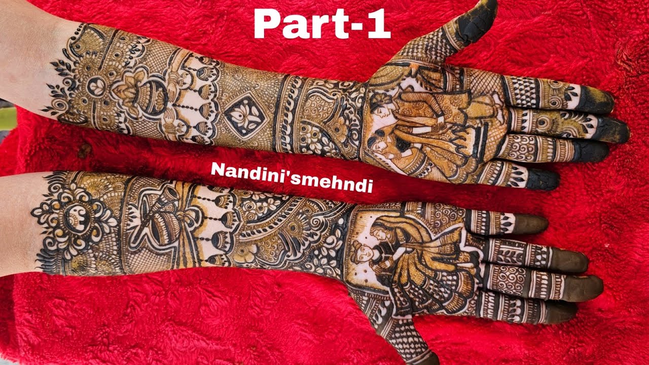 Bridal Mehndi Tutorial Figure Work Like Professionals/ Learn How To ...