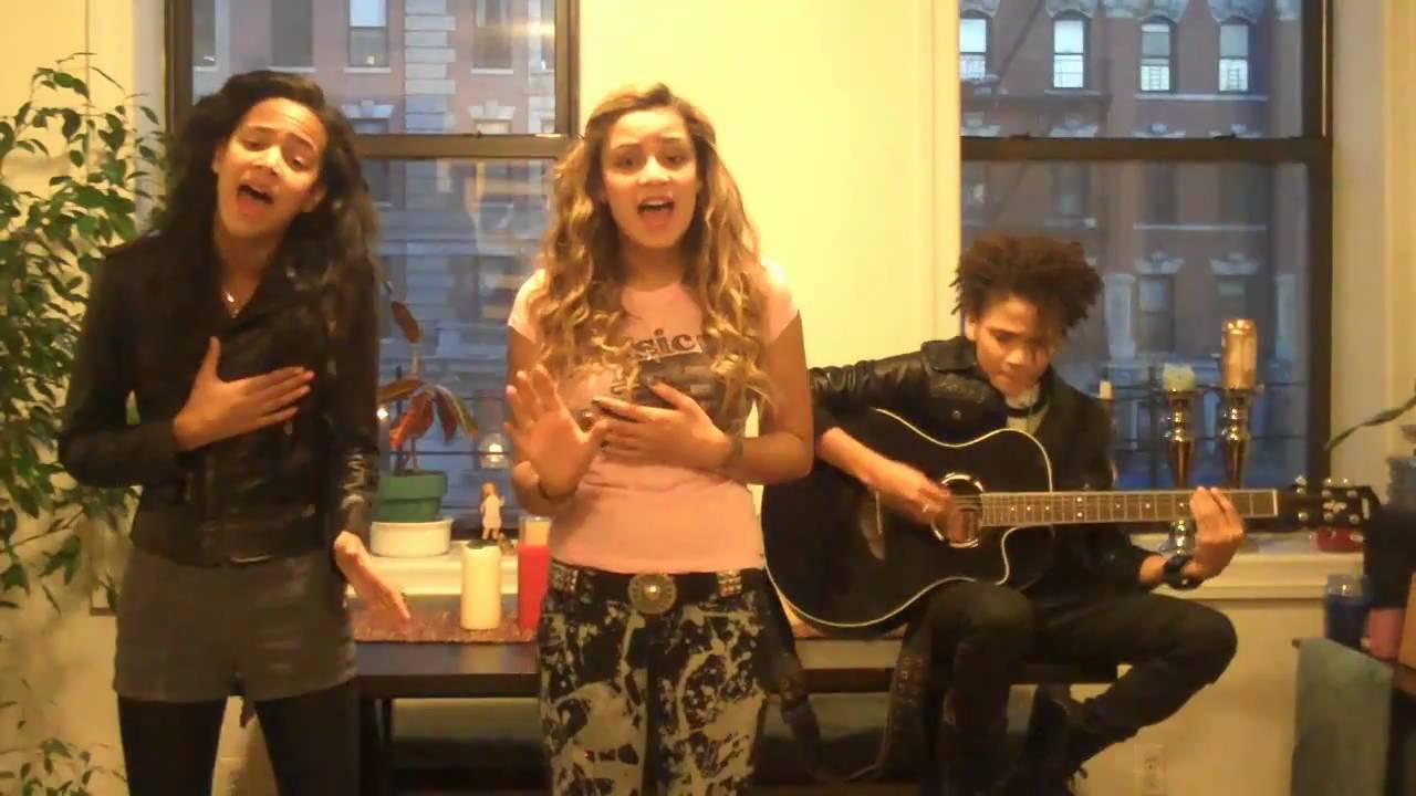 BRUNO MARS & TRAVIE MCCOY "Billionaire" (cover) by Tori, Kyra & Riley ...