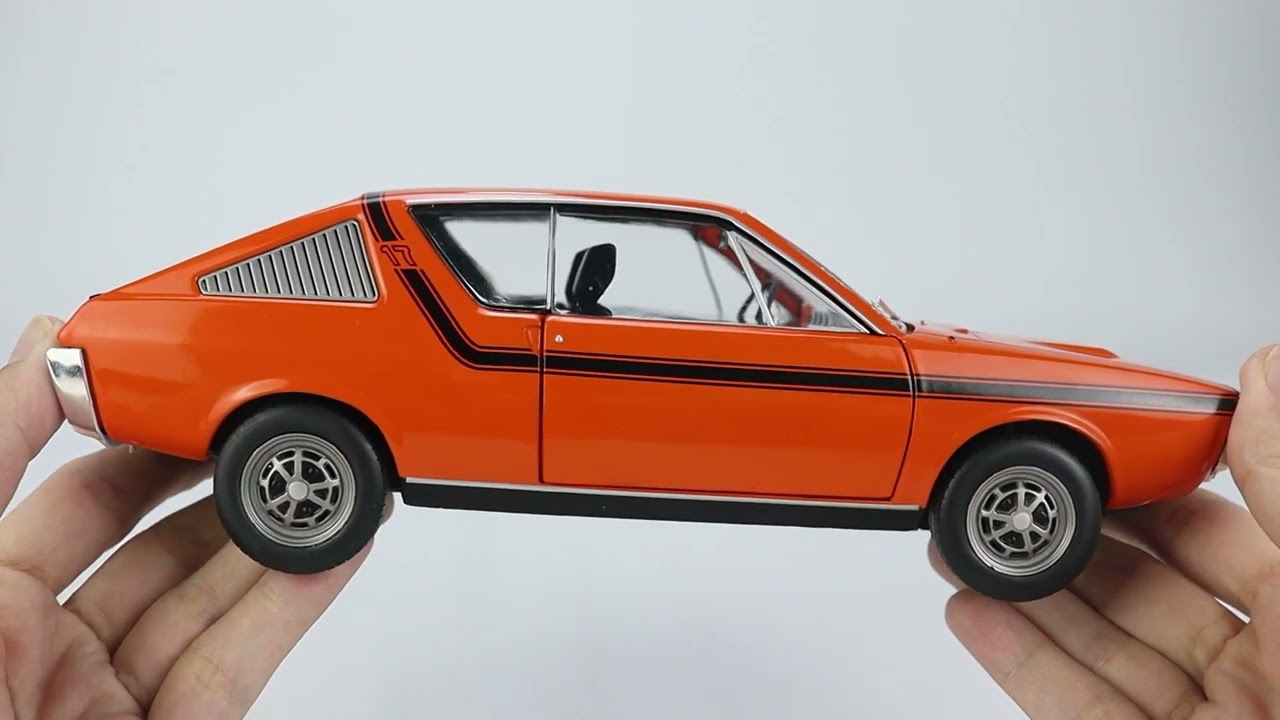 Solido 1:18 Renault 17 TS Orange 1973 (S1803705) Diecast car model ...