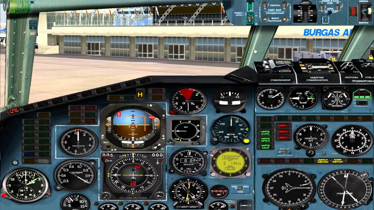 Project Tupolev Tupolev Tu154B-2 Tutorial Flight [GERMAN] part1 - YouTube