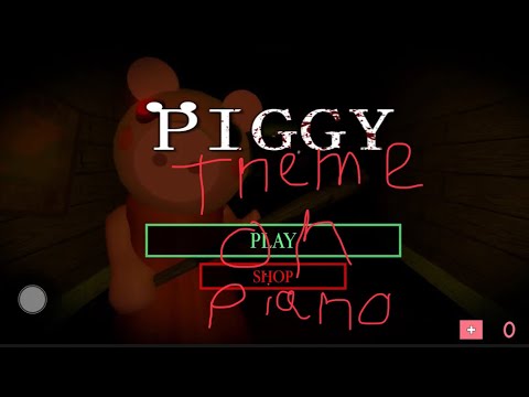 Piggy title screen song on piano - YouTube