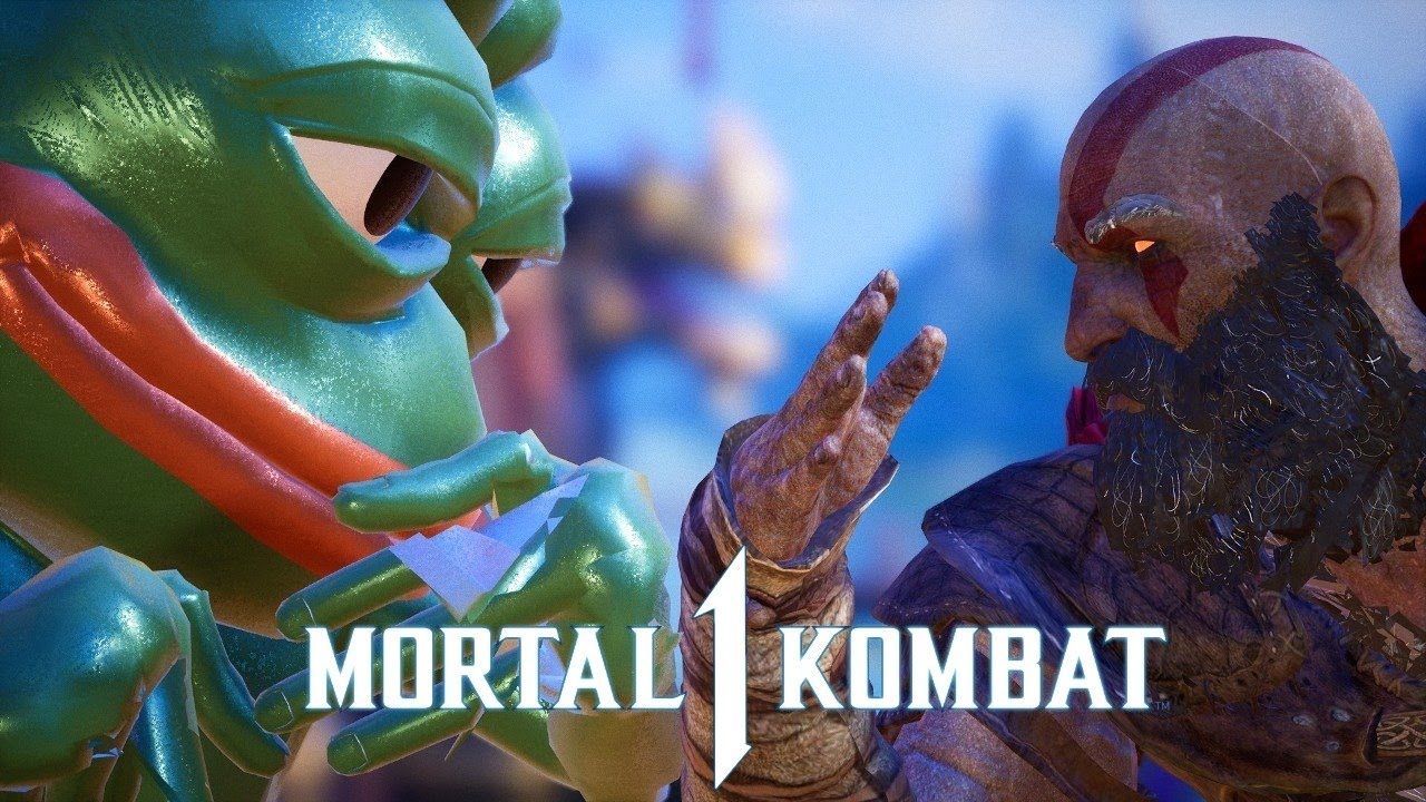 Mortal Kombat 1 - Pepe The Frog Vs Old Kratos - YouTube