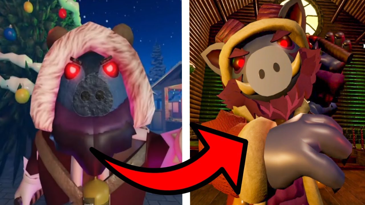 Piggy Krampiggy Vs Krampus Jumpscare - YouTube
